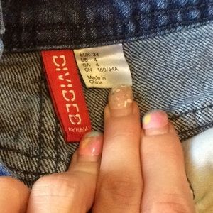 H&M | Shorts | Divided Shorts With Star Details | Poshmark